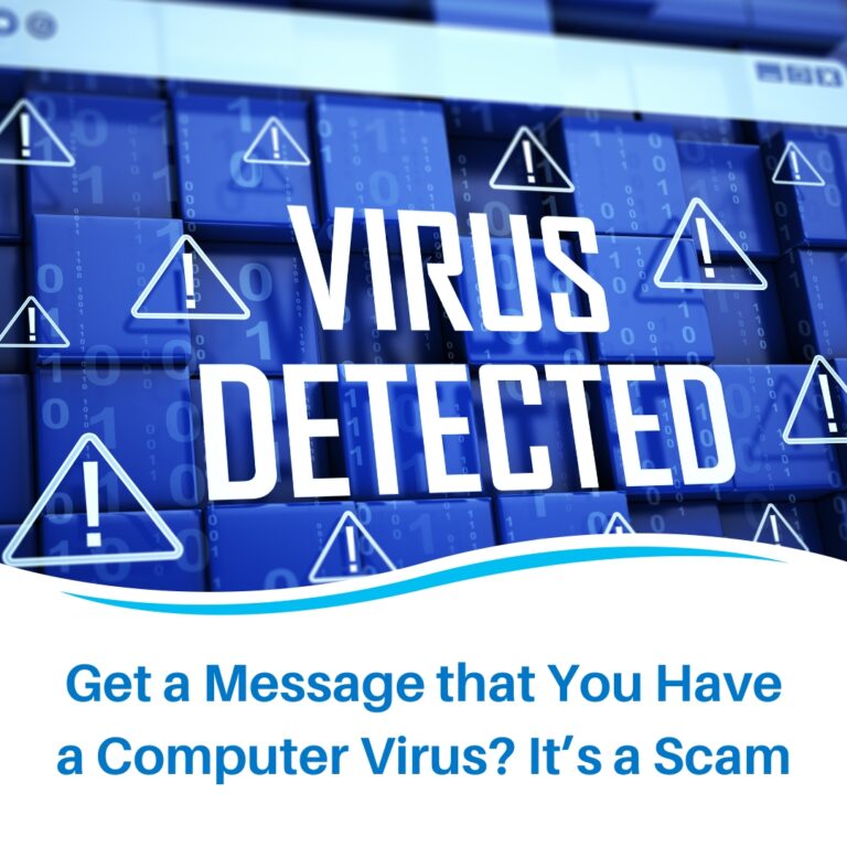 Don’t Fall for a Tech Support Scam