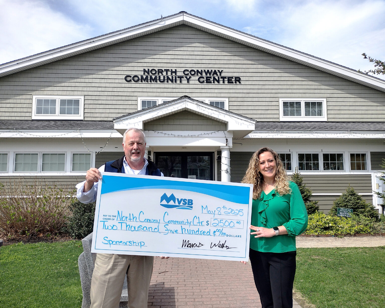 MVSB Supports North Conway Community Center